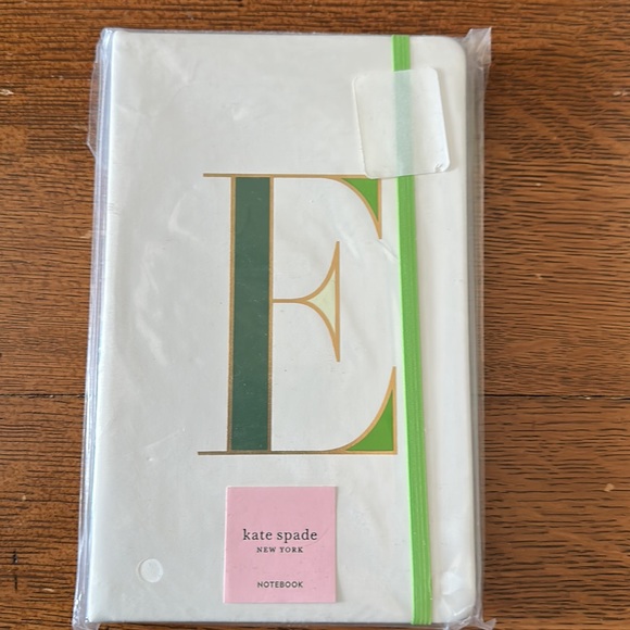 kate spade | Office | Nwt Kate Spade Its Personal Initial Notebook E ...
